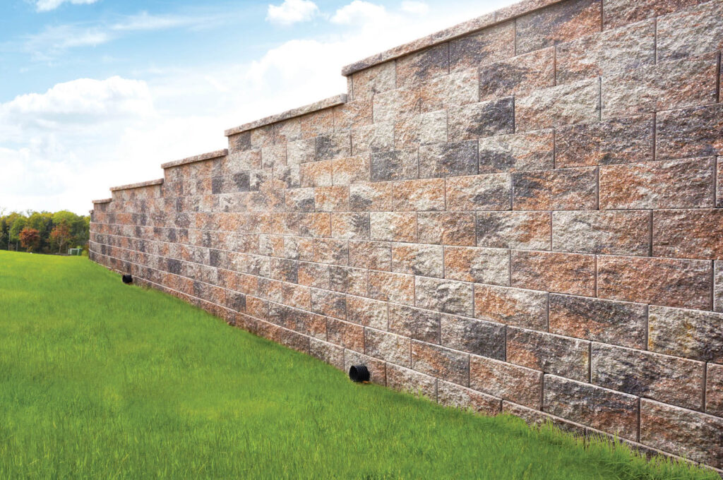CornerStone 8″ Straight Face – Rock N Block Hardscape Materials LLC