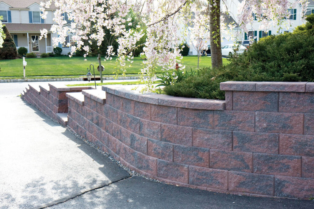 CornerStone 8″ Straight Face – Rock N Block Hardscape Materials LLC