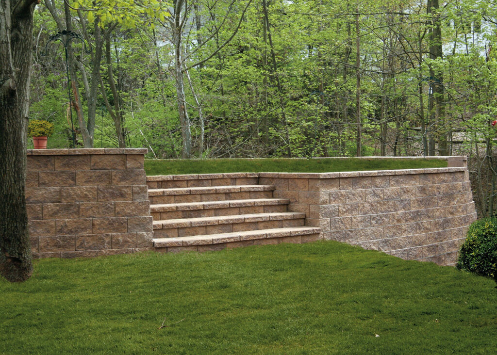 CornerStone 8″ Straight Face – Rock N Block Hardscape Materials LLC